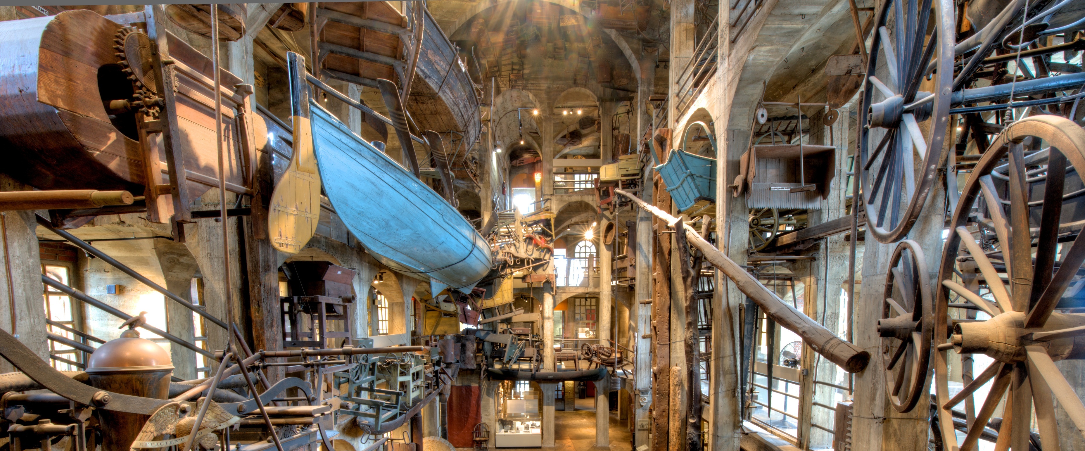 Interior by Brian Kutner (2) | Mercer Museum & Fonthill Castle