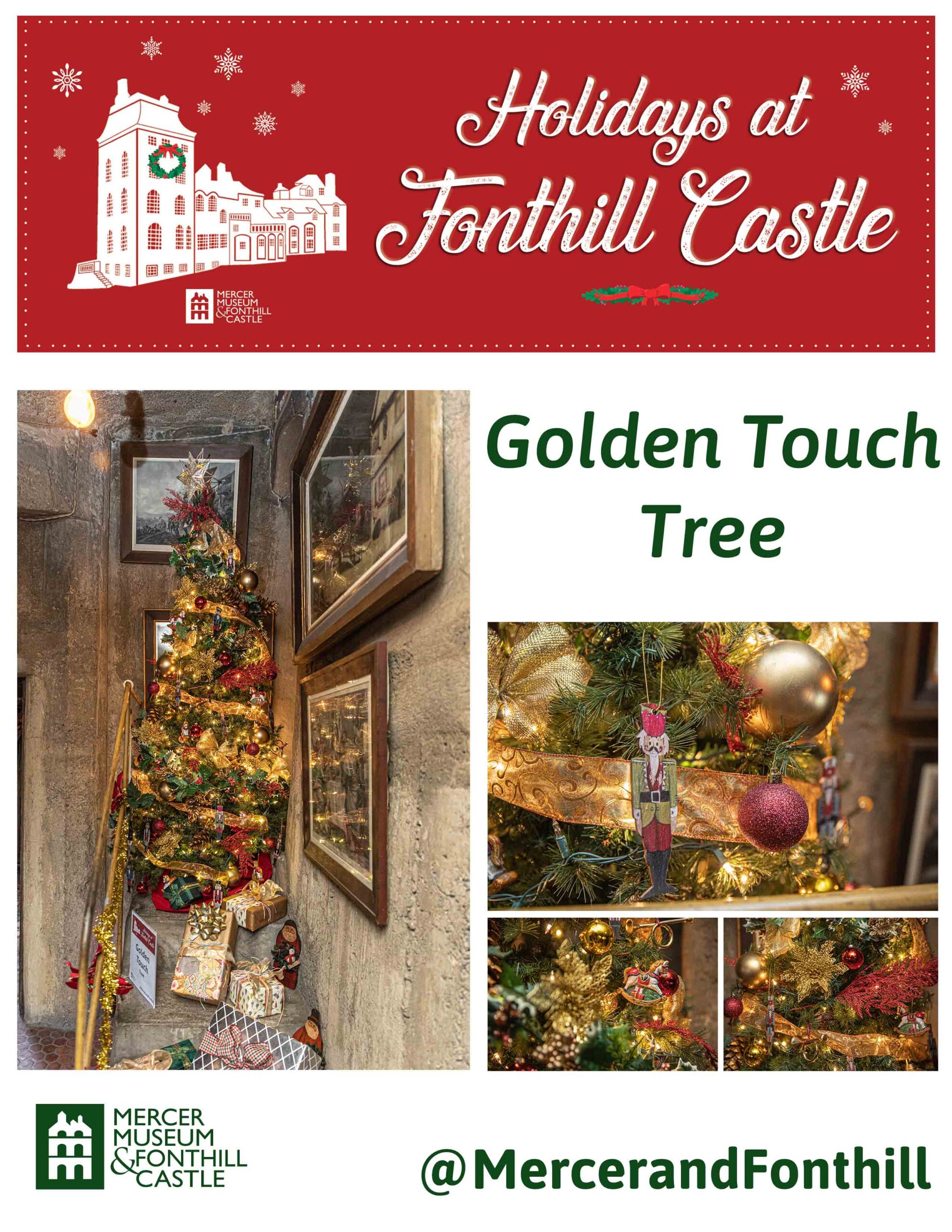 GoldenTouchTree | Mercer Museum & Fonthill Castle